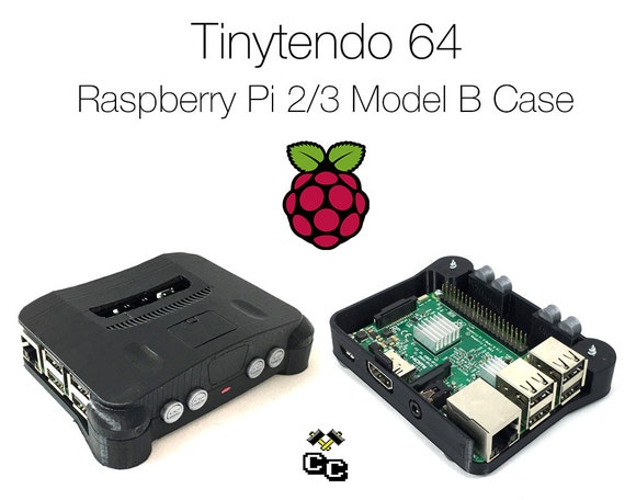 Tinytendo 64 Raspberry Pi Case Raspberry Pi 3 by CollectorCraftVG Tinytendo 64 Raspberry Pi Case Raspberry Pi 3 by CollectorCraftVG