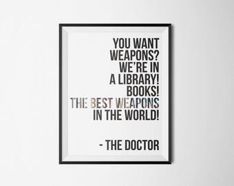 Books The Best Weapons in the World Tote Bag