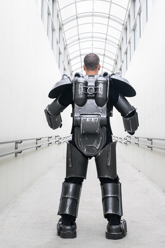 Fallout Style Power Armor Costume without helmet