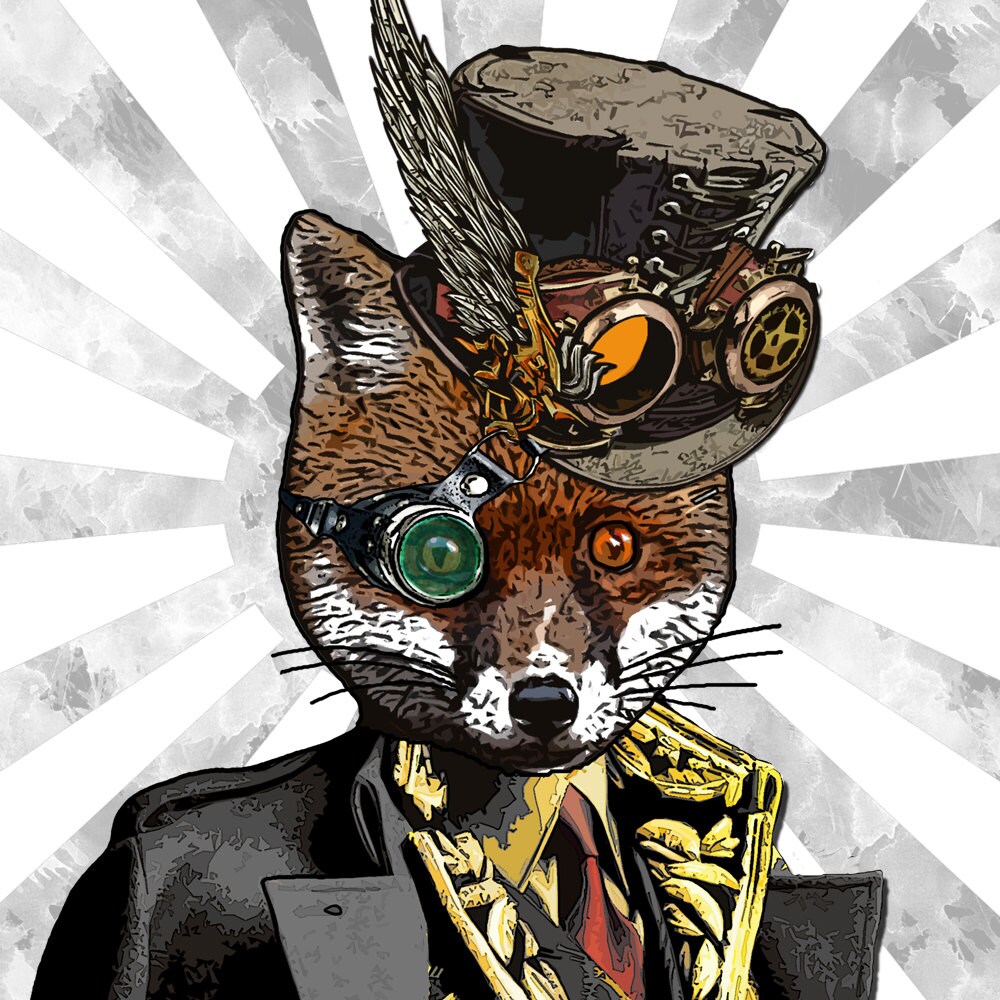 White Rabbit Gothic print Dictionary art book page background.