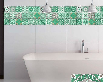 Set Of 24 Tiles Kitchen Decals Tiles Stickers Mixed Tiles For