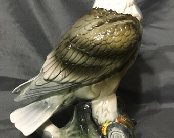 Ceramic bald eagle | Etsy