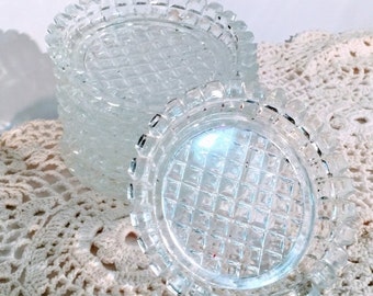 Crystal salt dish | Etsy