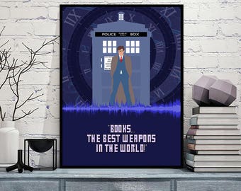 Doctor who poster | Etsy