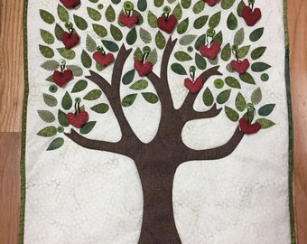 Family tree quilt | Etsy