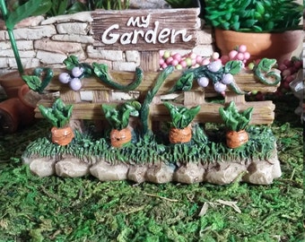 Fairy garden fence | Etsy