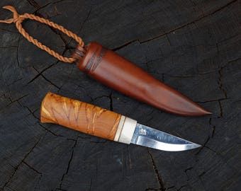 Hand forged knife | Etsy