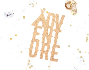 Teepee cake topper | Etsy