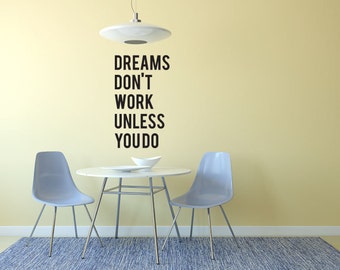 Motivational wall decals | Etsy