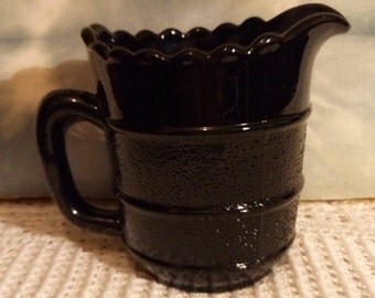 Black milk glass | Etsy