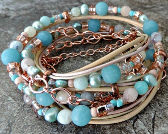 Multi layer bracelet | Etsy