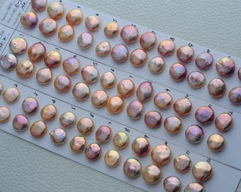 Baroque pearl studs | Etsy