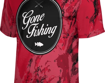 Gone fishing shirt | Etsy