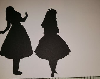 Alice silhouette | Etsy