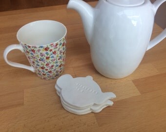 Teapot coaster | Etsy