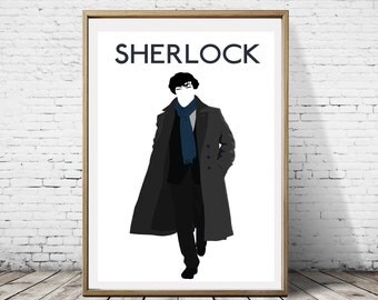 Sherlock poster | Etsy