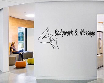 Massage decal | Etsy