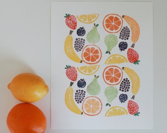 Eat your fruits | Etsy