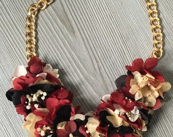 Collar flor | Etsy
