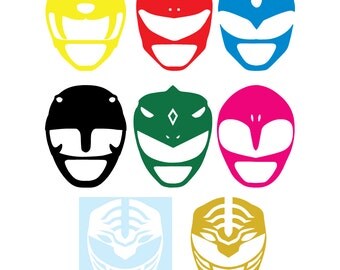 Mighty morphin power ranger | Etsy