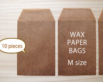 Waxed paper bags | Etsy