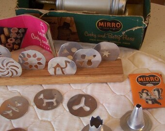 Mirro cookie press | Etsy