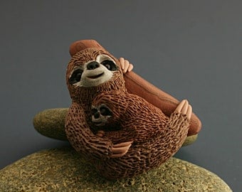 Miniature sloth | Etsy