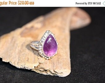 Black amethyst ring | Etsy