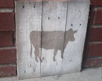 Cow signs | Etsy