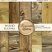 SALE digital paper wood digital scrapbook paper by RomanticLetters