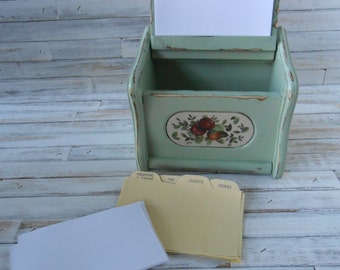 Recipe box dividers | Etsy