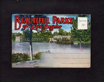 Los angeles postcard | Etsy