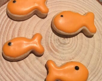 Goldfish cookies | Etsy
