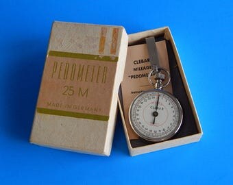 Vintage pedometer | Etsy