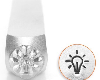 Light bulb stamp | Etsy