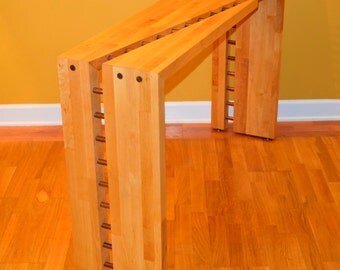 Butcher block table | Etsy