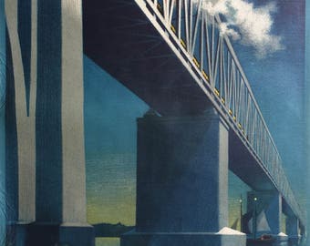 1991 Rapture Poster By Ty Wilson Poster Original Vintage