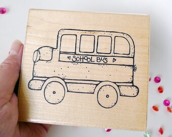 Cartoon rubber stamp | Etsy