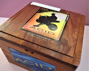 Repurposed wood box | Etsy