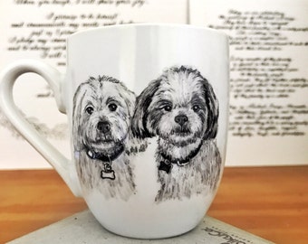Custom pet mug | Etsy