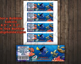 Nemo favor tags | Etsy