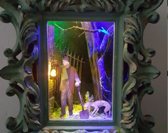 3d shadow box art | Etsy