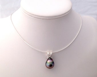 Tahitian South Sea Black Pearl Designer by TahitiPearlsdesigner