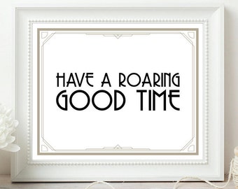 Welcome Board Great Gatsby Wedding Deocr Roaring 20's Art