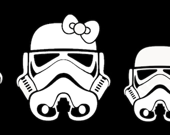 Stormtrooper decal | Etsy