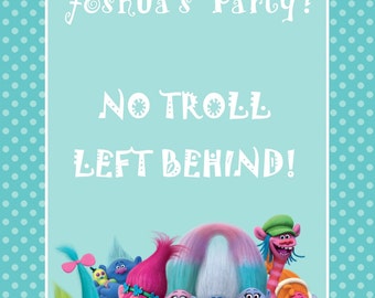 Unique troll sign related items | Etsy