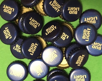 Items similar to Bud Light beer bottle cap holiday ornament on Etsy