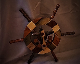 Wooden ship wheel | Etsy
