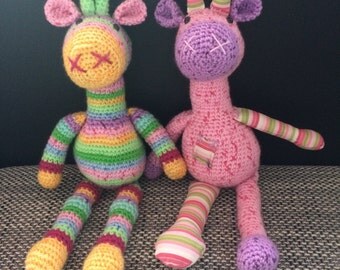 Striped giraffe | Etsy