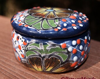 Round ceramic box | Etsy